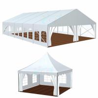 China 950 G/M2 Transparent Aluminum Party Tent For Event Exhibition for sale
