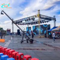 China 1m Length Studio Light Aluminum Roof Truss System Easy Assembly for sale