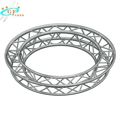 China Aluminum Circle Spigot Lighting Roof Truss Silver Black Color for sale
