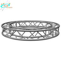 China Aluminum Circle Spigot Lighting Roof Truss Silver Black Color for sale