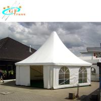 China White 20'X20'  PVC Party Tent Canopy Shelter With Waterproof Top for sale