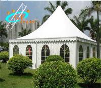 China White 20'X20'  PVC Party Tent Canopy Shelter With Waterproof Top for sale