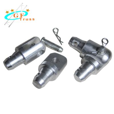 China 6061 Flexible Hinge Section Tube Joint For Connect Stage Truss 290mm 390mm for sale
