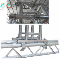 China Single Silver Black Aluminum Truss Clamp For 48mm To 52mm Round Pipe for sale