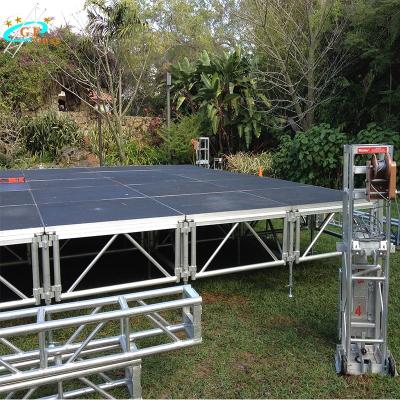 China ROHS 4'X4' 4'X8' Aluminum Stage Platform For Convention for sale