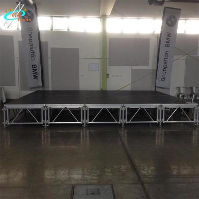 China Heavy Duty Aluminium Stage Platform 0.9m Adjustable Height for sale