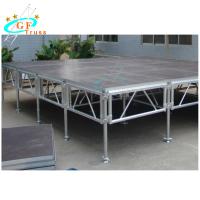 China Non Slip 1.22M*1.22M Aluminum Stage Platform For Events for sale