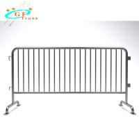 China Removable Galvanized Crowd Control Barrier Systems With Flat Bases For Concert Event for sale