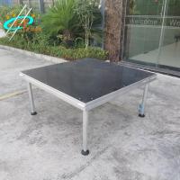 China Adjustable Portable Stage Platform With Height Adjustable Riser for sale