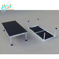 China Folding Deck 1mx2m Aluminum Stage Platform DJ Concert for sale
