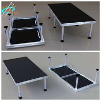 China Folding Deck 1mx2m Aluminum Stage Platform DJ Concert for sale