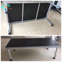 China Folding Deck 1mx2m Aluminum Stage Platform DJ Concert for sale