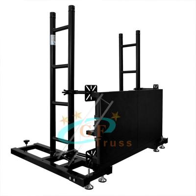 China Quick Installation 1M Length LED Screen Truss Main Tube 50*3mm for sale