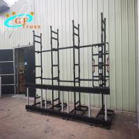 China Lifting LED Screen Wall Ground Support System For Cabinet 500*500mm for sale