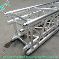 China Portable 290*290mm Aluminum Spigot Truss Silver Black Blue Color for sale