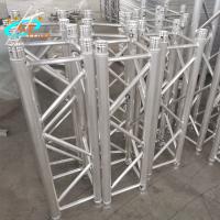 China Portable 290*290mm Aluminum Spigot Truss Silver Black Blue Color for sale