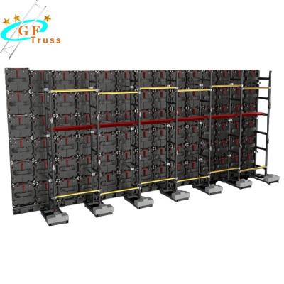 China Portable Led Screen Outdoor Stage Truss Ladder Shape for sale