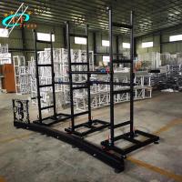 China Portable Led Screen Outdoor Stage Truss Ladder Shape for sale