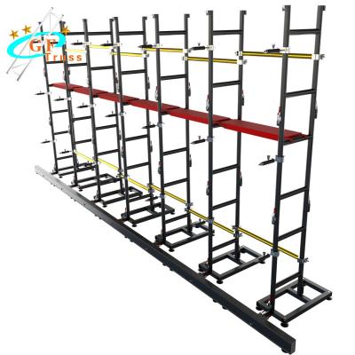 China Customized LED Screen Support Truss For Cabinet 640*640mm for sale