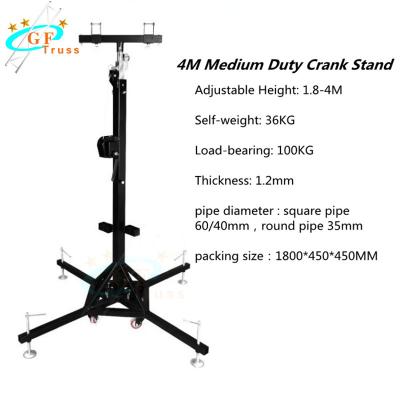 China Load 100kg Medium Duty Light Truss Stand For Line Array Speaker Truss for sale