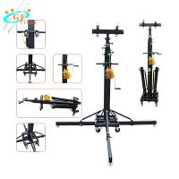 China Heavy Duty Speaker Concert Truss Crank Stand Load 340KG Max Height 7M for sale