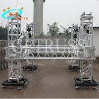 China 6061 Telescopic Lifting Tower For Aluminum Stage Lighting Truss System for sale