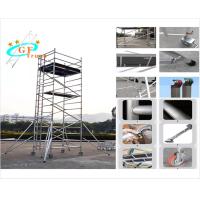 China OEM Aluminium Scaffold Tower 6m Platform Height With Outriggers for sale