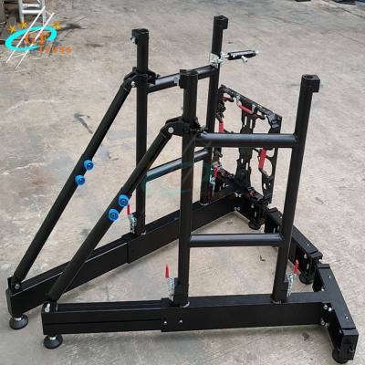 China Light Weight 0.64m Length LED Screen Truss With Counterbalance Arm for sale