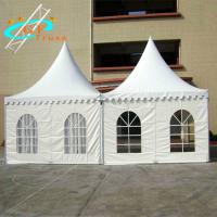 China 850g/sqm Aluminum Party Tent Decorate With Lights Flowers for sale
