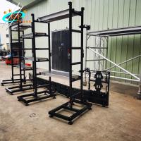China Aluminum 6061 Wall Group Stand Arc LED Screen Truss For Events for sale