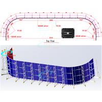 China Light Weight LED Screen Truss Group Support Truss System For 640*480mm Cabinet Size for sale