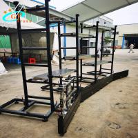 China Black Arch LED Screen Truss Wall Ground Stand Support for sale