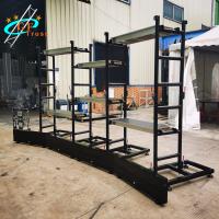 China Black Arch LED Screen Truss Wall Ground Stand Support for sale