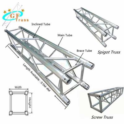 China 18.4lbs 290x290mm Aluminum Spigot Truss For Concert Show for sale