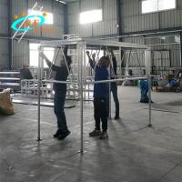 China 1.22*2.44m Mobile Aluminum Stage Platform Black Red Color for sale