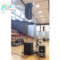 China Folding Line Array Speaker Crank Up Stand For Sound for sale