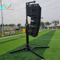 China Folding Line Array Speaker Crank Up Stand For Sound for sale