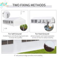 China Transparent PVC Fabric 50m Width Marquee Wedding Tent for sale