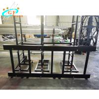 China Adjustable Height Led Screen Display Background Truss For Cabinets for sale
