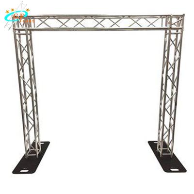 China Tri Background 290mm Spigot Goal Post Truss System Squared Corners For Hanging Lights for sale