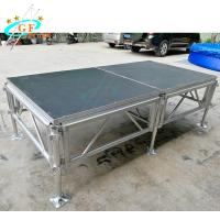 China Non - Slip Industrial Aluminium Stage Platform For Event for sale