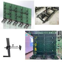 China Ladder Truss LED Screen Support Aluminum Indoor Wall Screen Ground Support System for sale