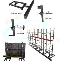 China Indoor LED Screen Truss Wall Support Structures For Hanging Video for sale