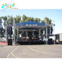 China Portable Concert Aluminum Lighting Truss With Roof System for sale