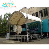China Portable Concert Aluminum Lighting Truss With Roof System for sale