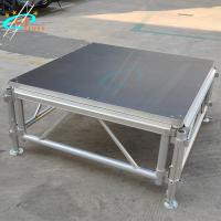 China 0.6-1.0m Adjustable Height Aluminium Stage Platform Non - Slip for sale