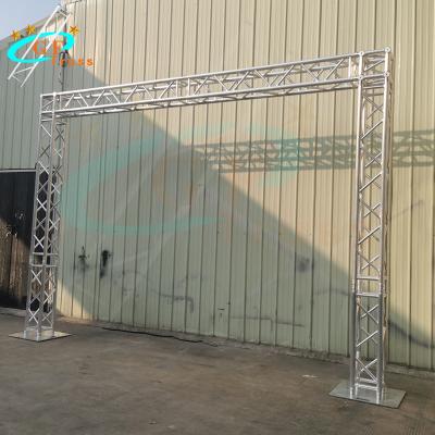 China 290mm Aluminum Spigot Goal Post Truss For Concert for sale