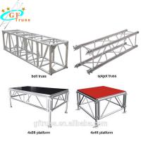 China Portable T6 Aluminium Folding Stage Platform For Event Show for sale