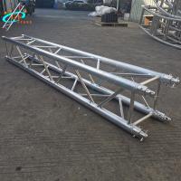 China Stage Lighting Aluminum Square Truss 2m Length Silver Color for sale