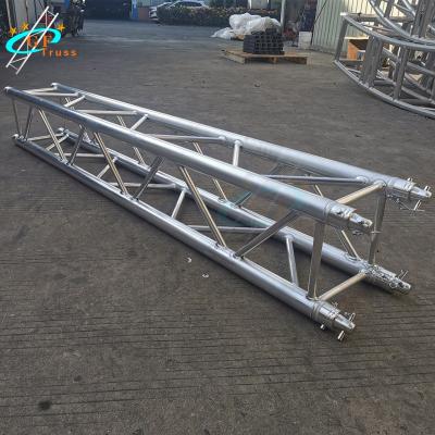 China Stage Lighting Aluminum Square Truss 2m Length Silver Color for sale